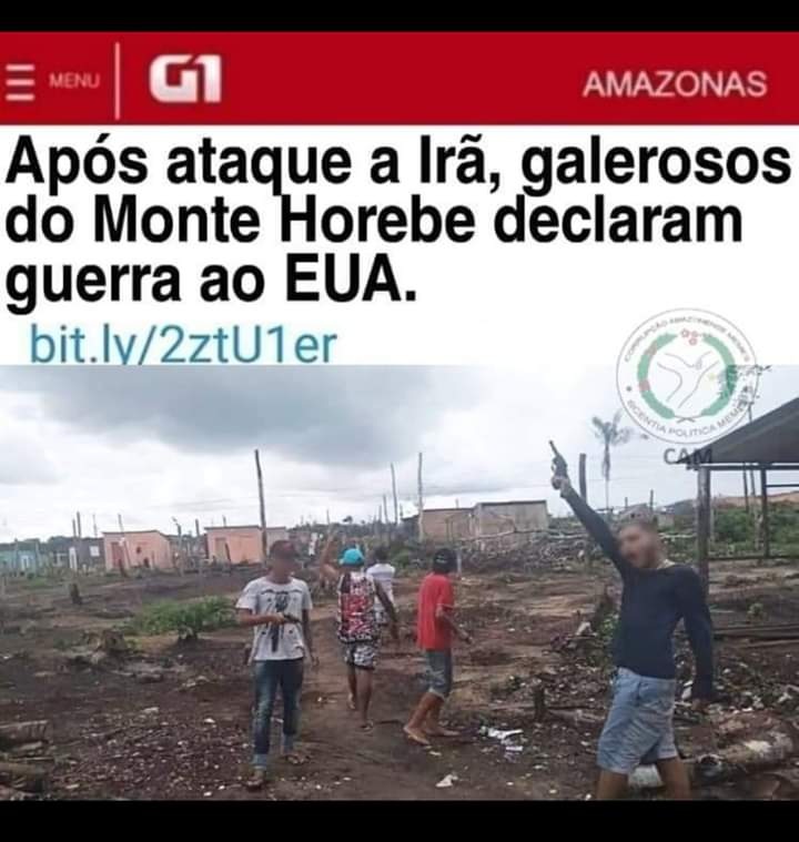 Amazonenses entram na onda de memes sobre Terceira Guerra e incluem ...