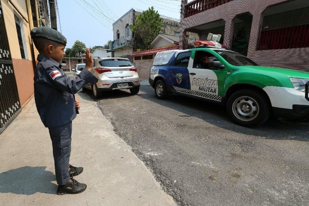 Yan Lima - Polícia Militar - criança - Foto Tácio Melo Secom (1 ...