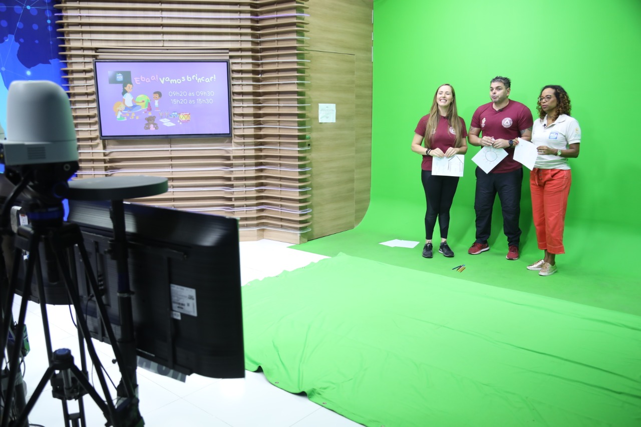 Rede municipal grava o último episódio do programa ‘Eba! Vamos brincar!’ – Portal do Marcos ...