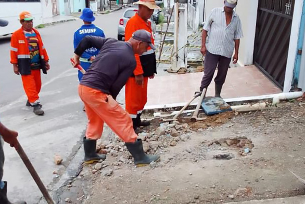 Prefeitura De Manaus Recupera Rede De Drenagem No Nova Esperança