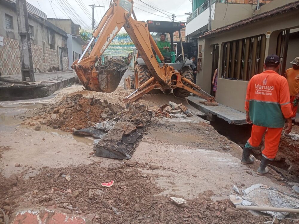 Prefeitura Inicia Obra Emergencial De Drenagem Profunda No Lírio Do