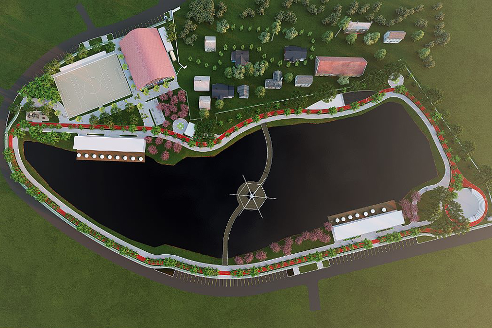 Deque no meio da lagoa do Parque São Pedro é destaque de projeto ...