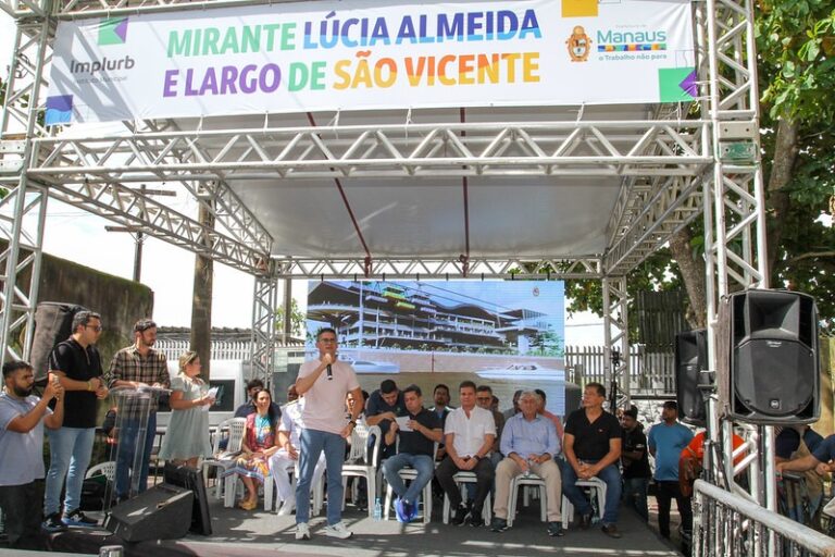 Prefeito De Manaus Assina Ordem De Serviço Para Início Das Obras Do