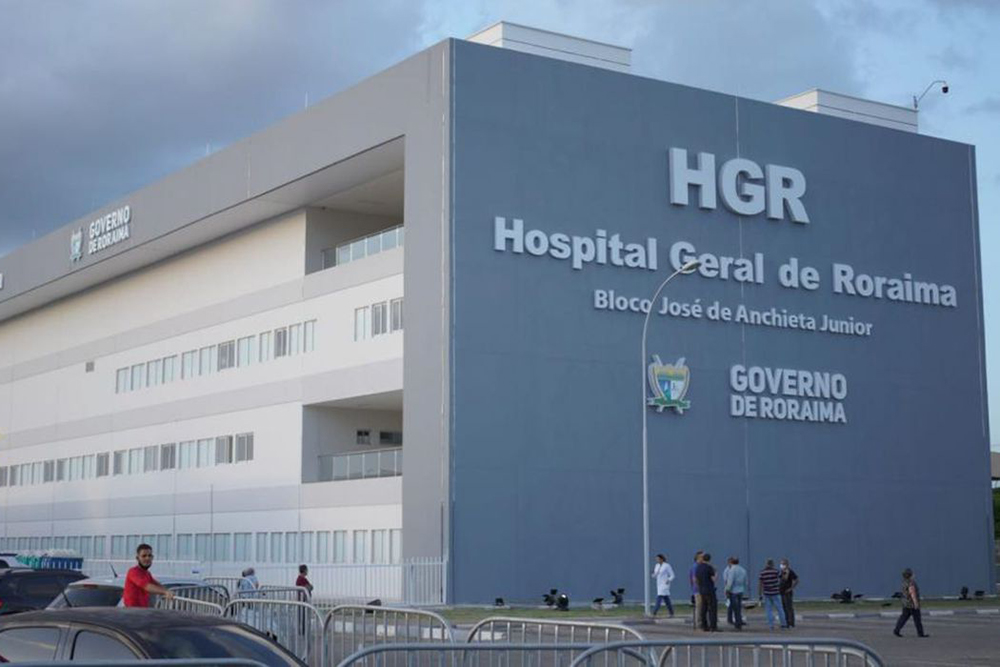 Hospital Geral de Roraima. Foto divulgação – Portal do Marcos Santos ...