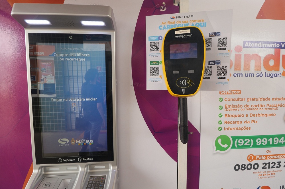 Totens de autoatendimento: equipamento vai melhorar mobilidade do ...