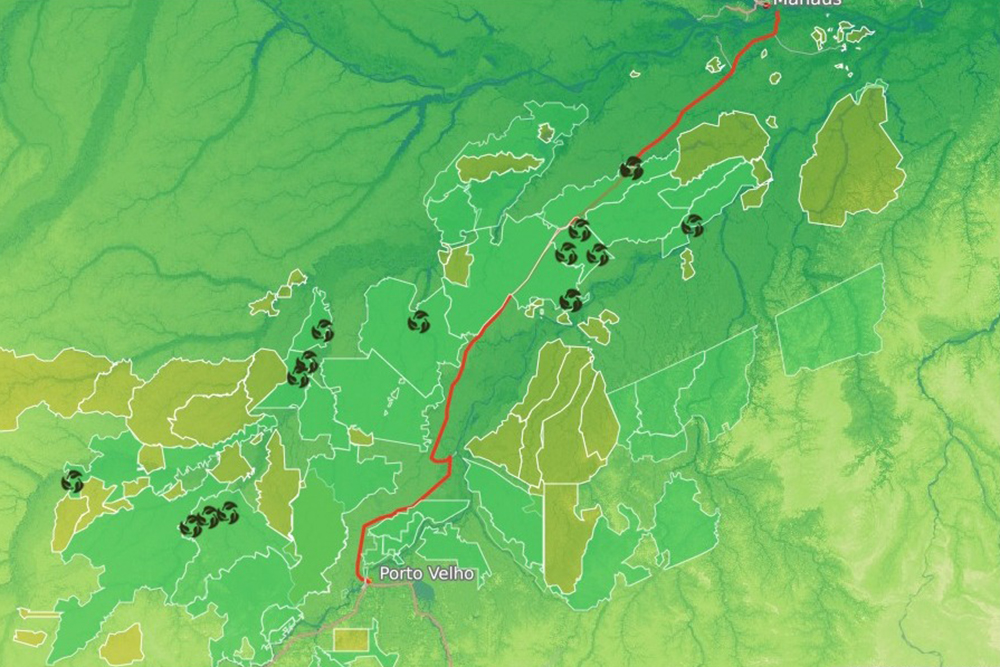 Plataforma apresenta mapa interativo com informações socioambientais ...