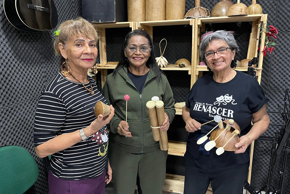Apresentação musical marca encerramento das oficinas de bioinstrumentos ...