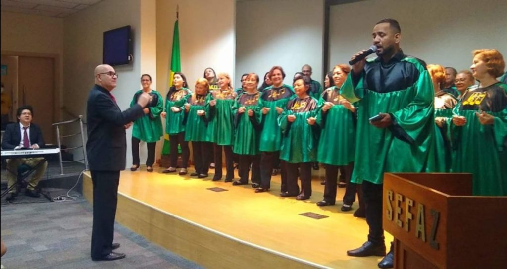 Coral da Sefaz-AM celebra 19 anos com apresentações em Paricatuba e Manaus