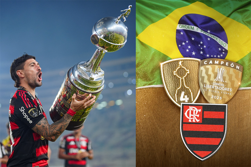 Flamengo é o primeiro tetra brasileiro da Libertadores